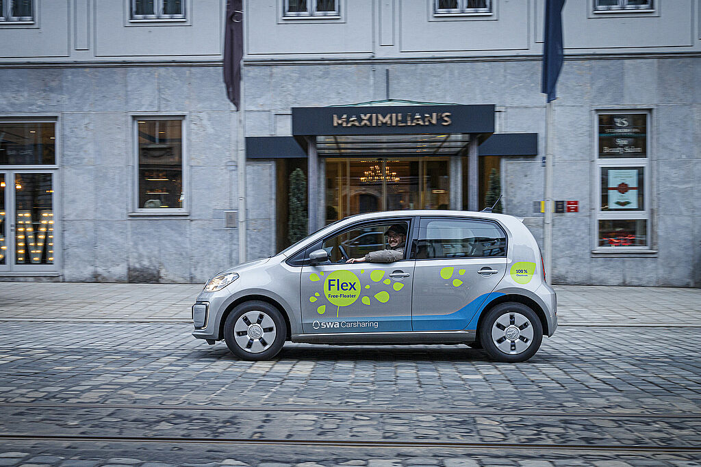 Als Student ein Elektroauto fahren? swa Carsharing macht’s möglich
